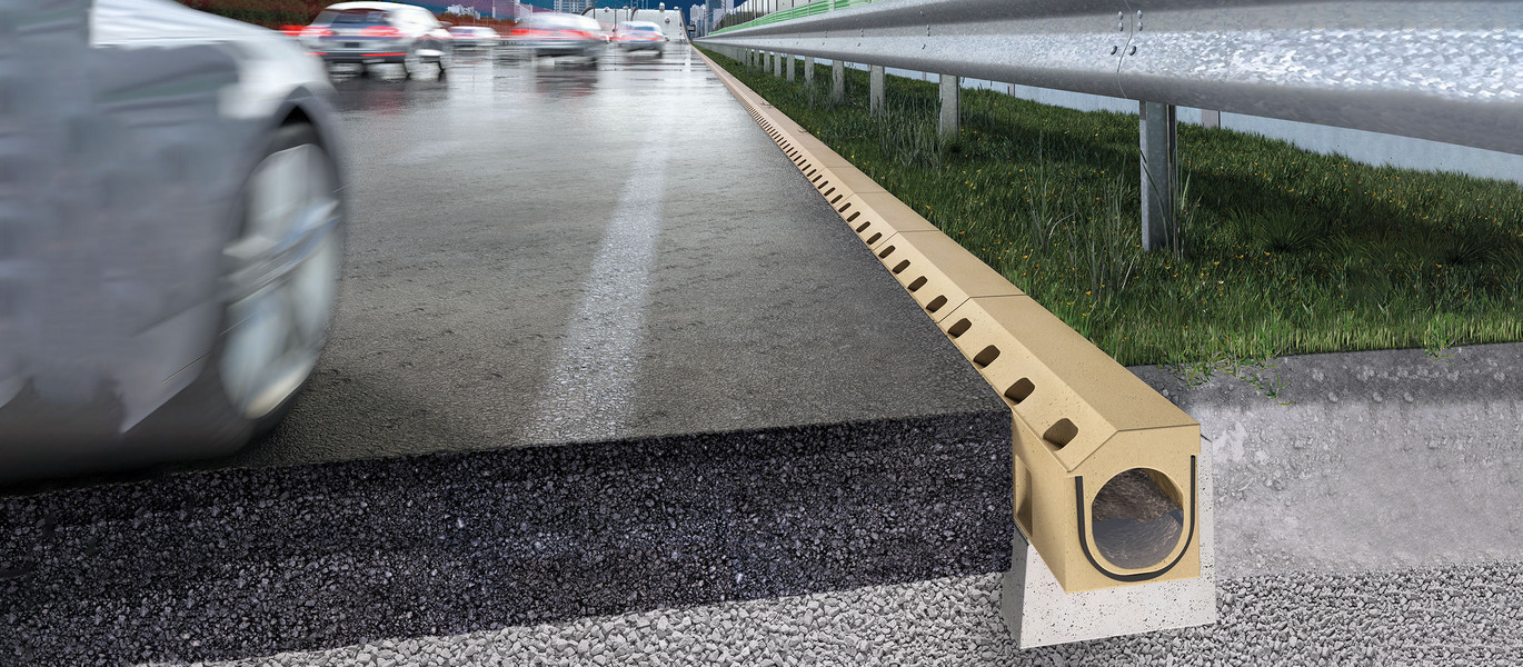 ACO KerbDrain Road linjedræn - Optimale afvandingsløsning for bymiljøer